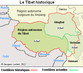 Le Grand Tibet (Tibet historique)